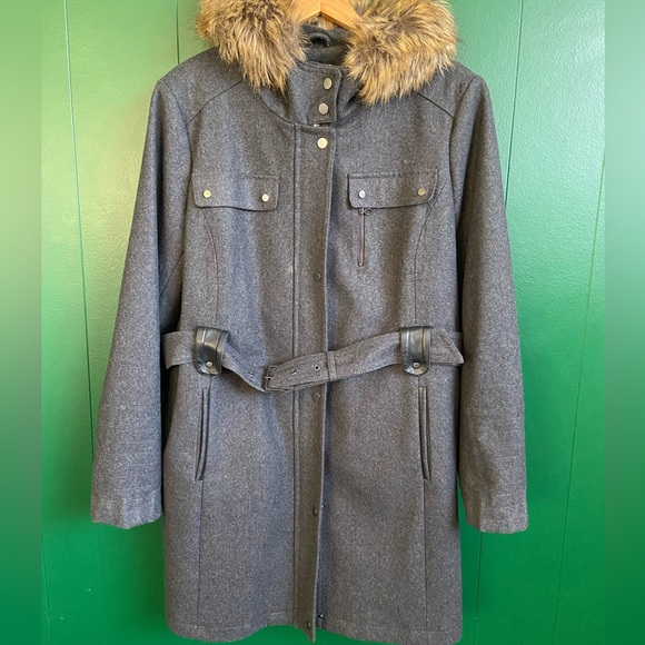 Love & Legend | Jackets & Coats | Wool Blend Plus Trench Coat | Poshmark